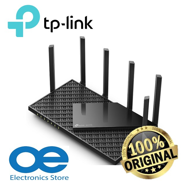 TP-LINK Archer AXE75 Network AX5400 Tri-Band Gigabit Wi-Fi 6E OneMesh ...