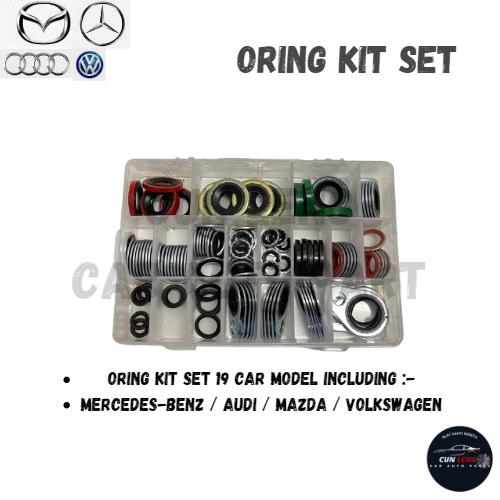 ORING KIT SET 19 CAR MODEL INCLUDING :- MERCEDES-BENZ / AUDI / MAZDA ...