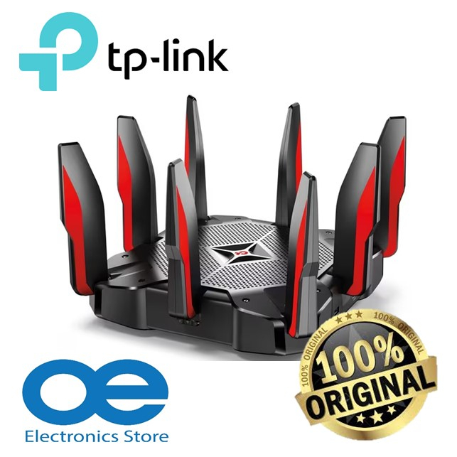 TP-LINK Archer AX11000 Network Next-Gen Tri-Band Gaming Router Wifi 6 ...
