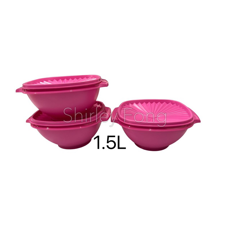Tupperware Servelier Bowl 1.5L (3pcs) | Shopee Malaysia