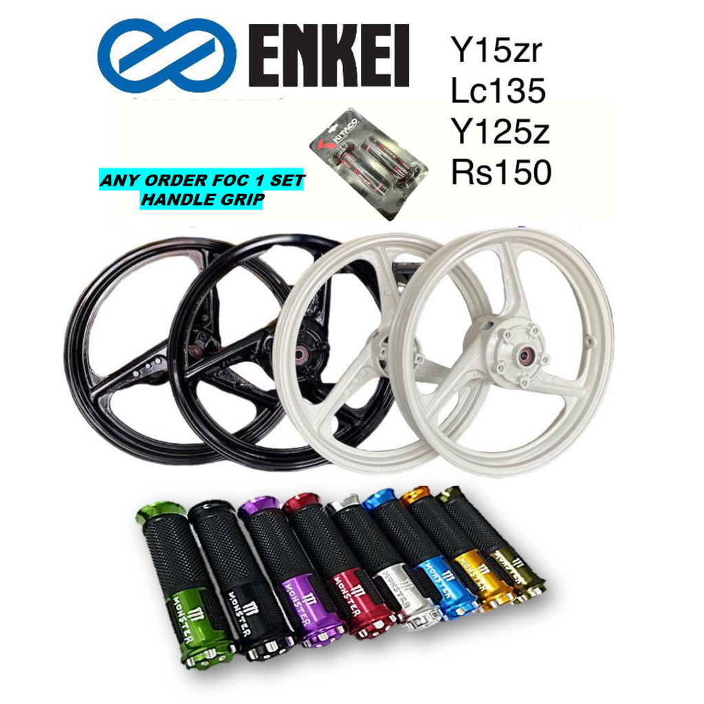 3L 3 BATANG 3 KAKI ENKEI SPORT RIM LC LC135 Y125 Y125Z RS RS150R RS150 V1/ V2 1.60X1.85 x 17 ...