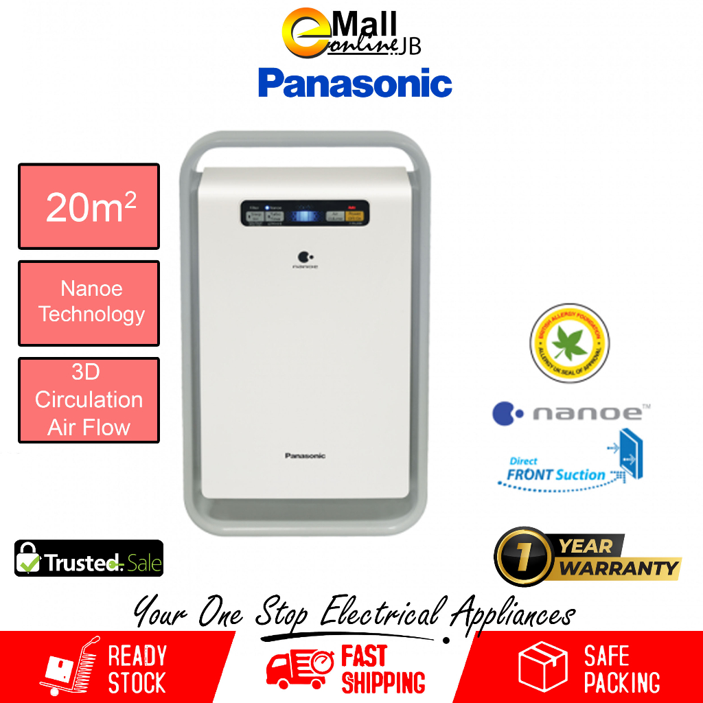 Panasonic 20m² Air Purifier F-PXJ30AHM | Penapis Udara | Air Cleaner | Shopee Malaysia
