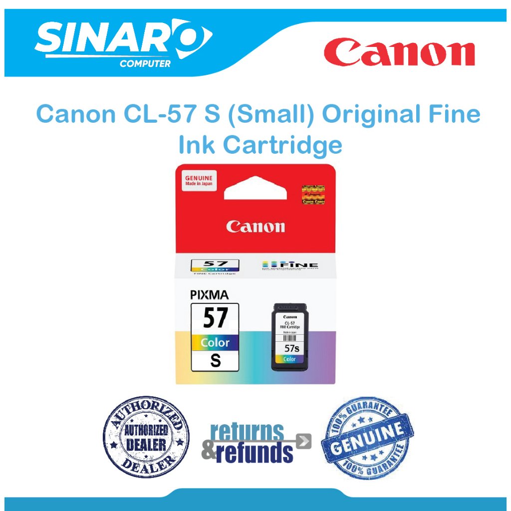 Canon CL-57s Colour 8ML Cartriage | Shopee Malaysia