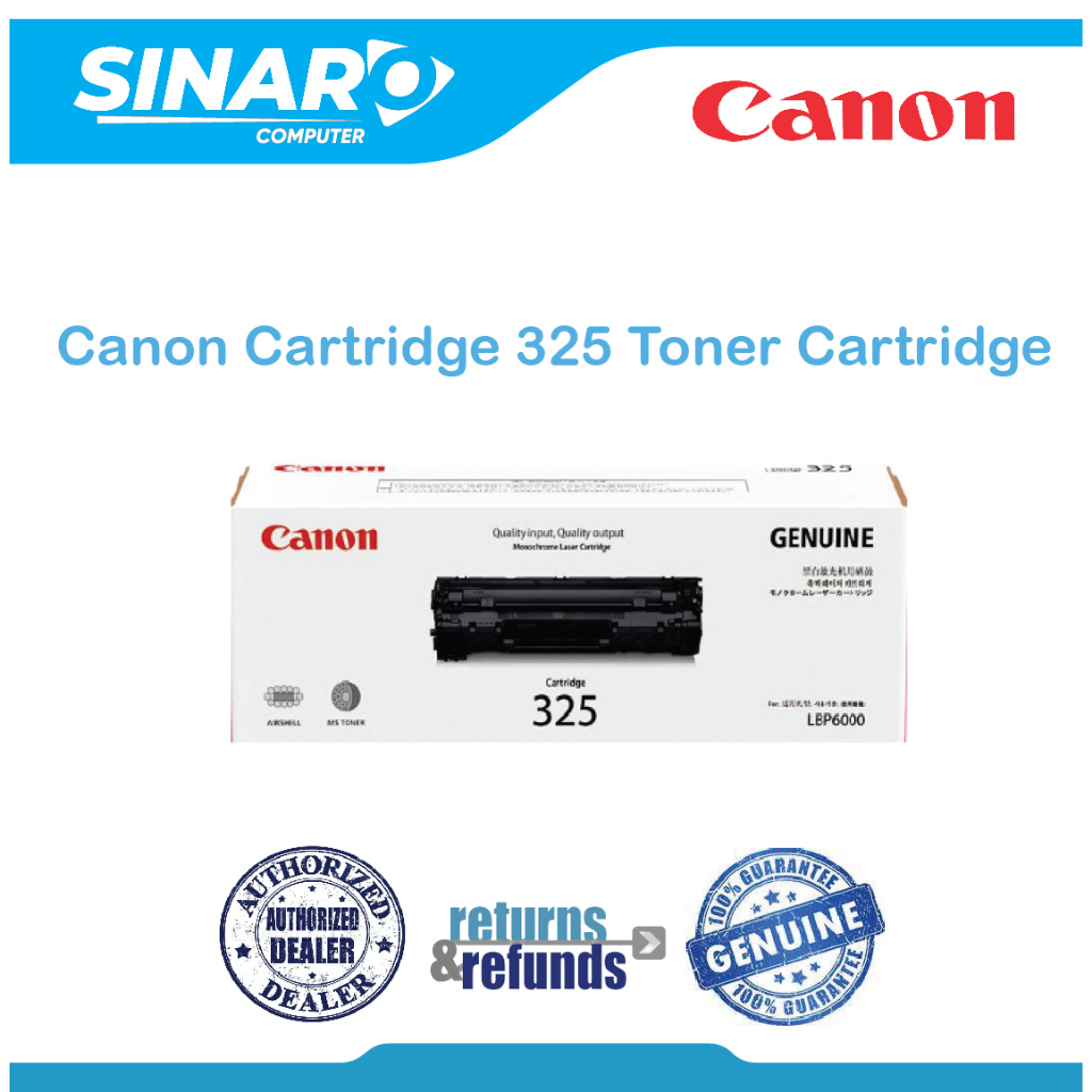 Canon Cartridge 325 Toner Cartridge | Shopee Malaysia