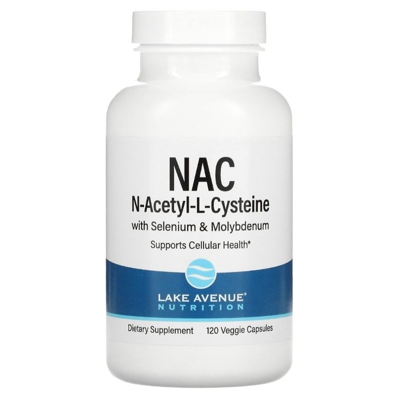 Lake Avenue Nutrition, NAC, N-Acetyl-L- Cysteine, 600 mg (120 Veg Caps) [Ready Stock] | Shopee ...