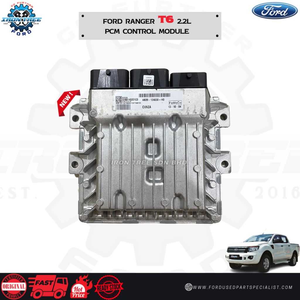 100%Original Ford Ranger T6 2.2L PCM & ECU Powertrain Control Module ...