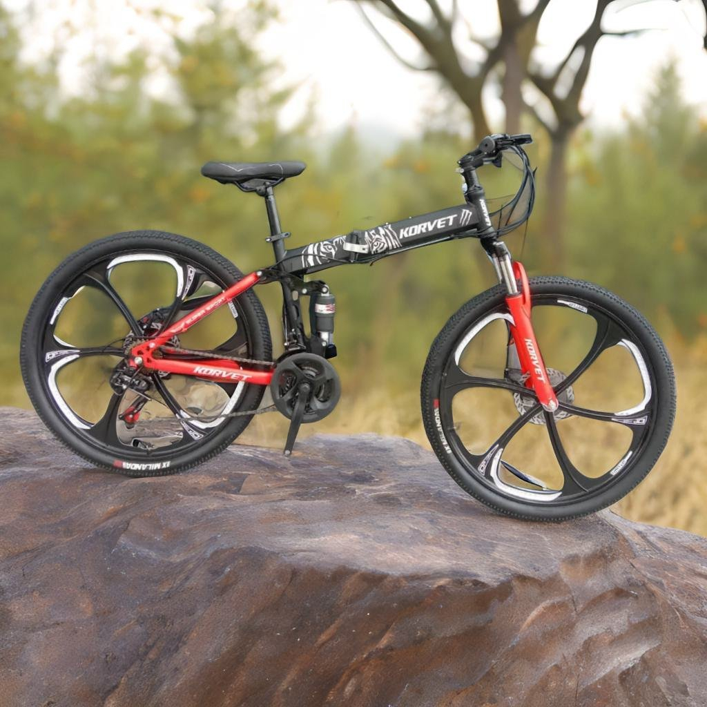 Basikal Lipat Dewasa 26 Inch 21 Speed Folding Bike Foldable Bicycle ...