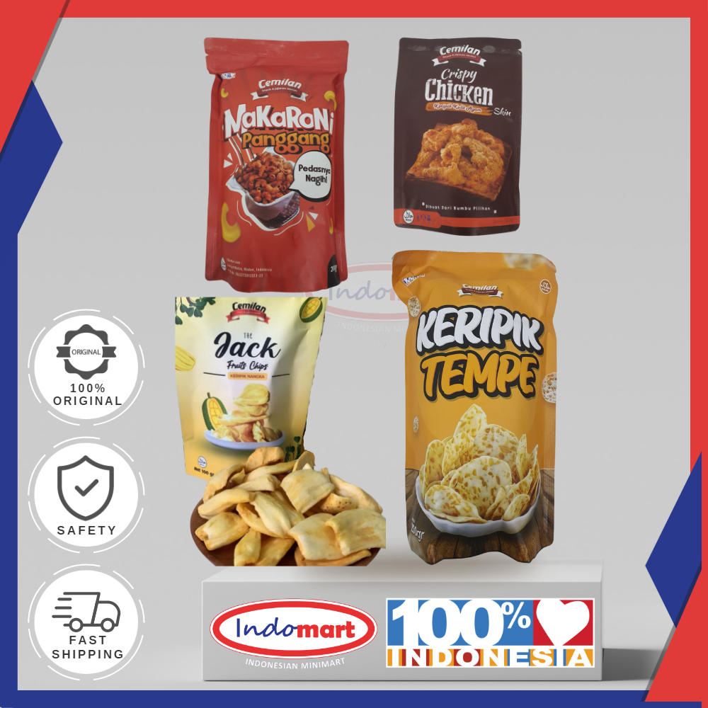 🌟READY STOCK🌟CEMILAN MEDAN KRIPIK NANGKA 100G/ KULIT AYAM KRISPI 100G ...