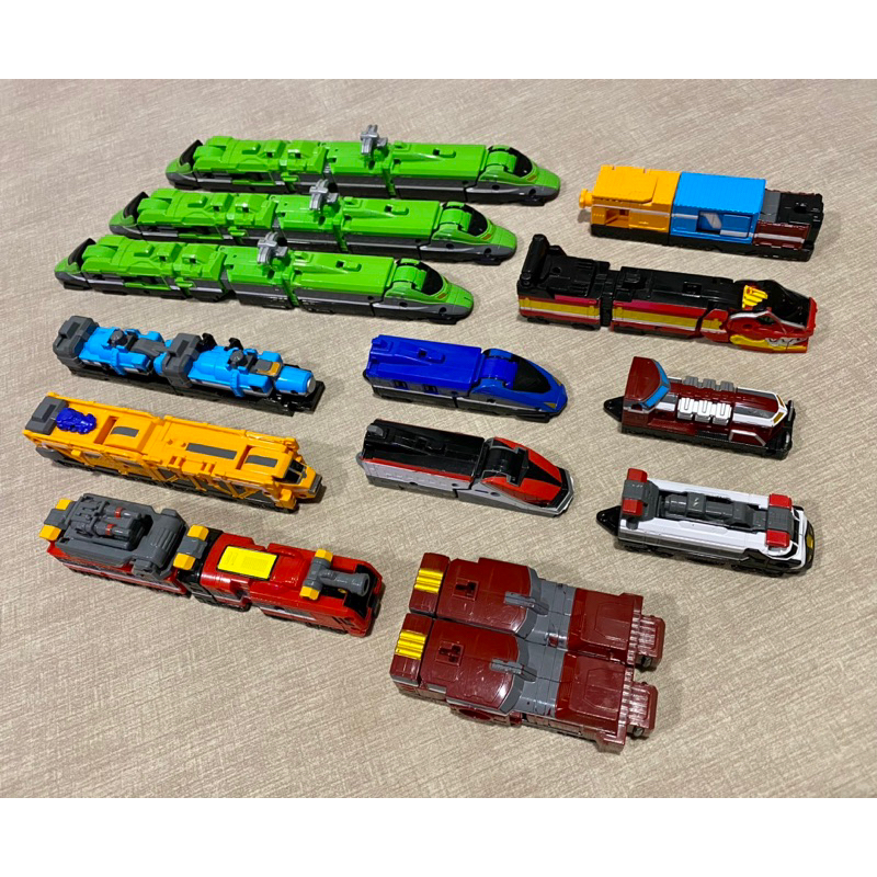 DX Sentai ToQger Ressha Gattai ToQ-oh Diesel oh Power Rangers zord ...