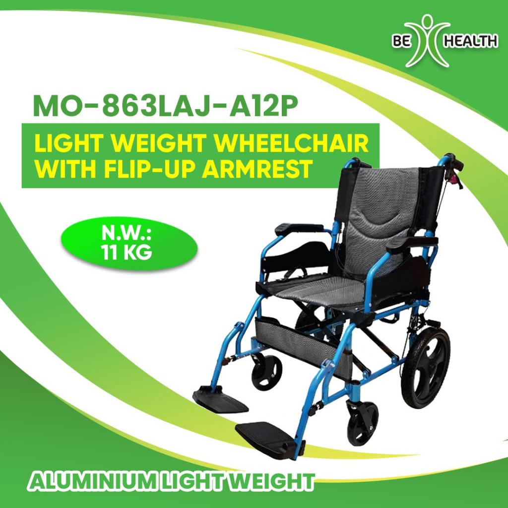 Mobilis Aluminium Lightweight Wheelchair / Kerusi Roda Ringan Aluminium ...