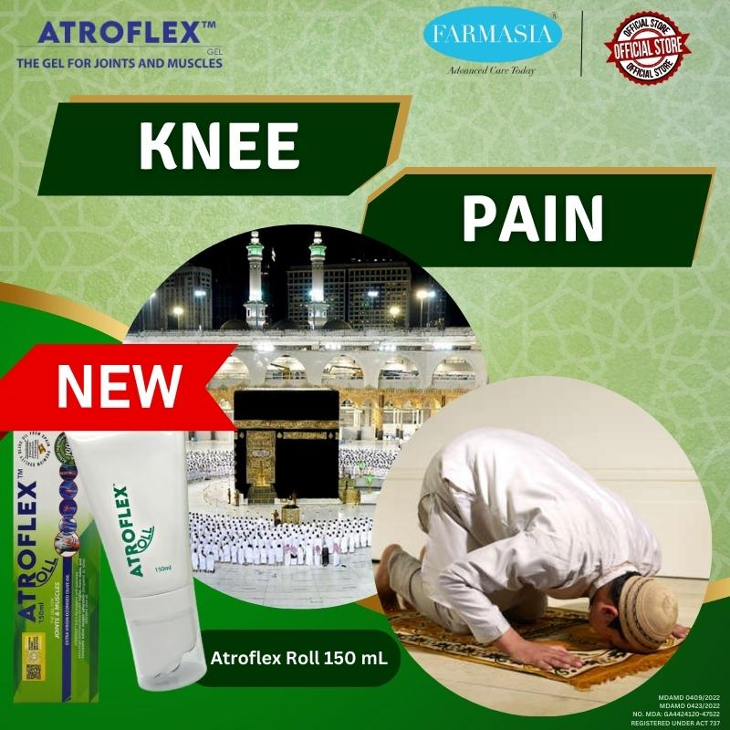 (HQ) ATROFLEX ROLL 150ml Extra Virgin Ozonised Olive Oil for Knee ...