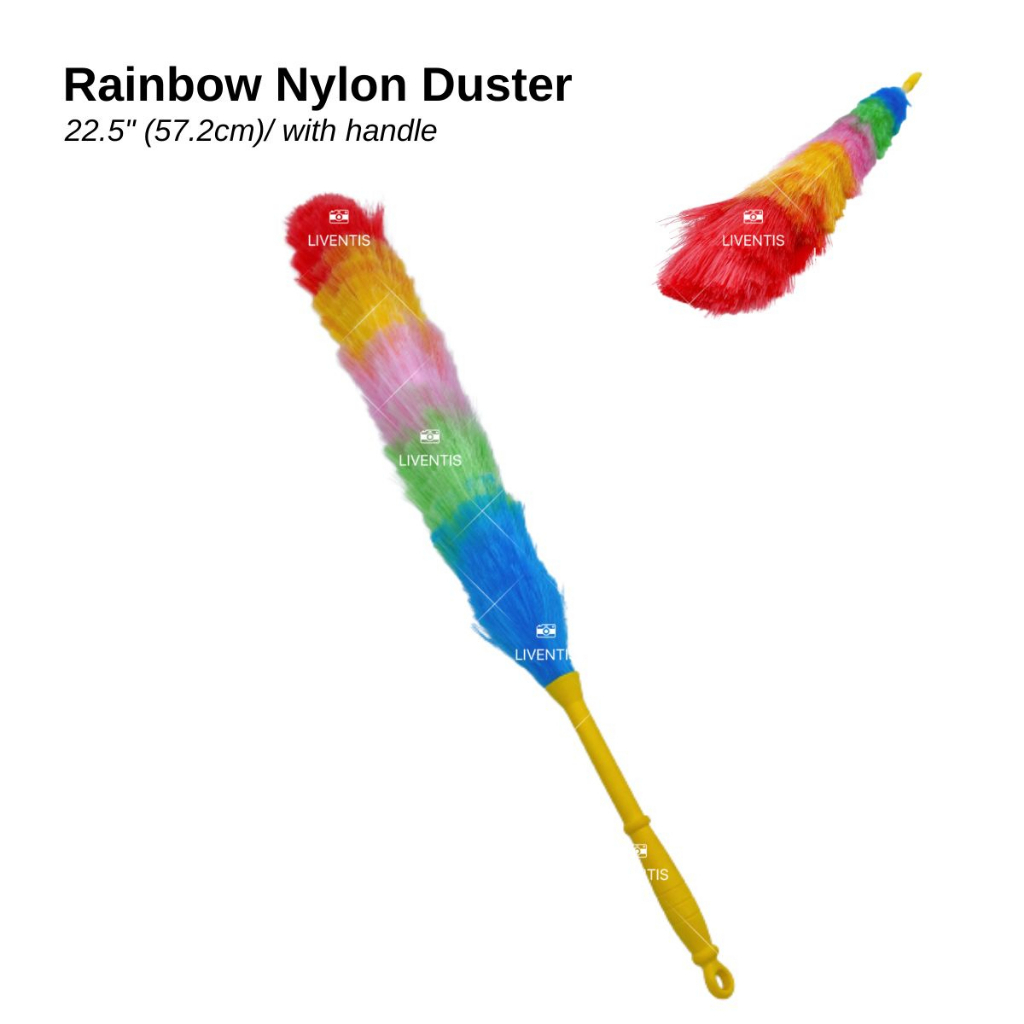 Rainbow Nylon Duster (57cm) | Shopee Malaysia