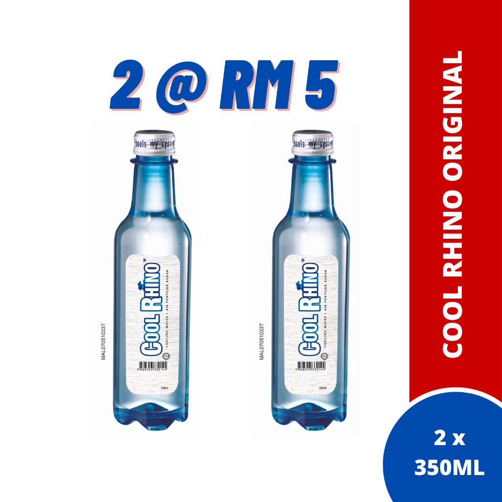 Cool Rhino Cooling Water 350ml (Original/O2) | Shopee Malaysia