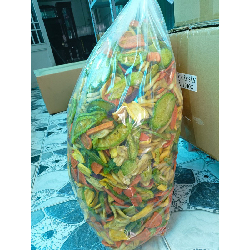 (Ready stock)Kerepek mix sayur campur vegetables 10kg | Shopee Malaysia