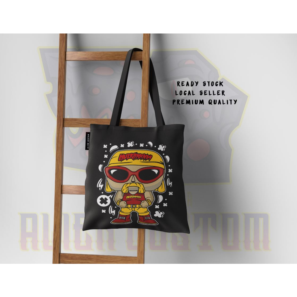 (Ready Stock) Simple Minimalist Cartoon Design Canvas Black Premium ...