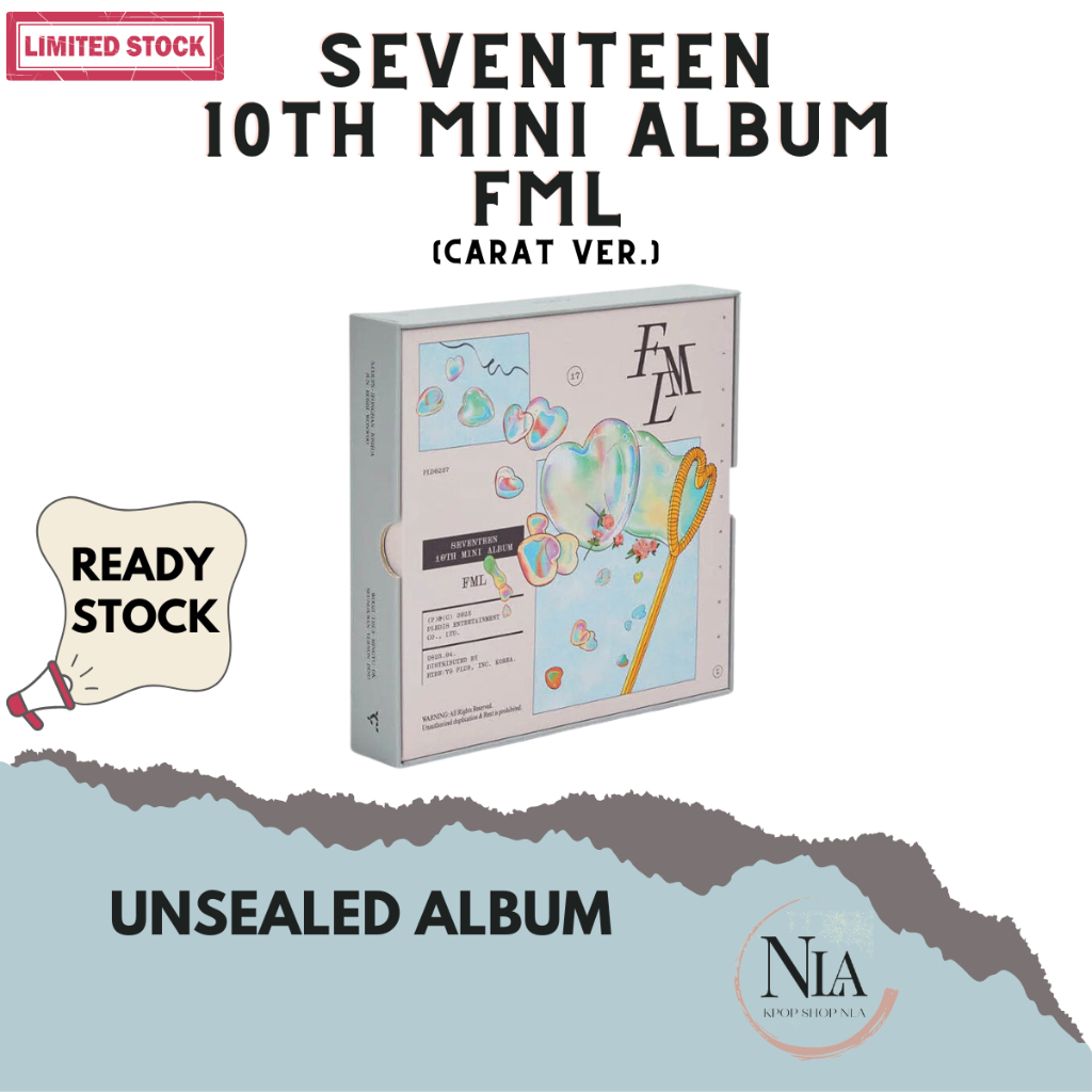 SEVENTEEN 10th Mini Album FML (carat ver.) | Shopee Malaysia