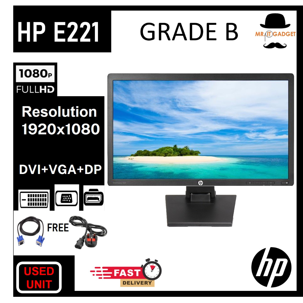 * USED UNIT * LED / LCD / MIX MODEL / 17 ~ 24 INCH, WIDESCREEN LED MONITOR LCD MONITOR (GRADE B ...