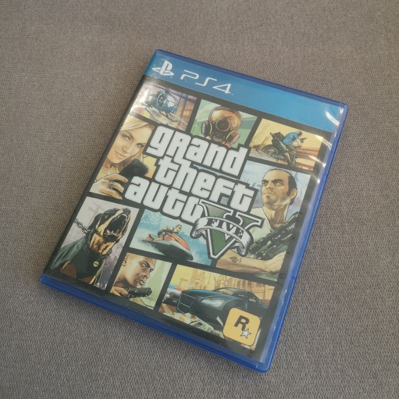 (Used) Grand Theft Auto 5 Normal GTA 5 GTA V PS4 Game R3 (English/Chinese) | Shopee Malaysia