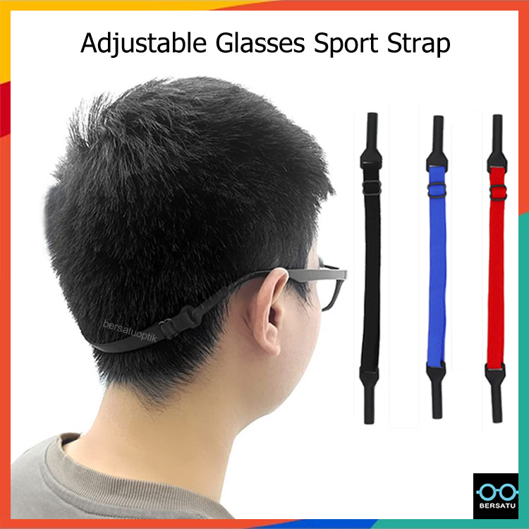 Adjustable Anti Slip Elastic Sport Strap for Glasses Tali Spot Spek ...