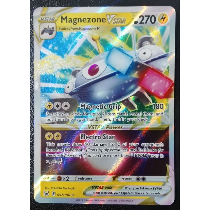 Pokémon TCG Singles - Magnezone Vstar #057/196 | Shopee Malaysia