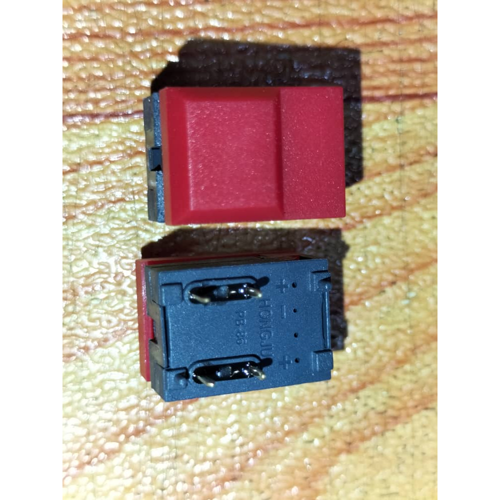 KCD1 PB86-A1 ON/OFF Round Rocker Toggle Switch 6A 250VAC Plastic Power ...