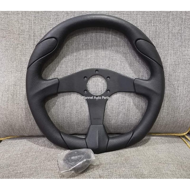 MOMO Quark Steering Wheel. Complete with horn button. | Shopee Malaysia