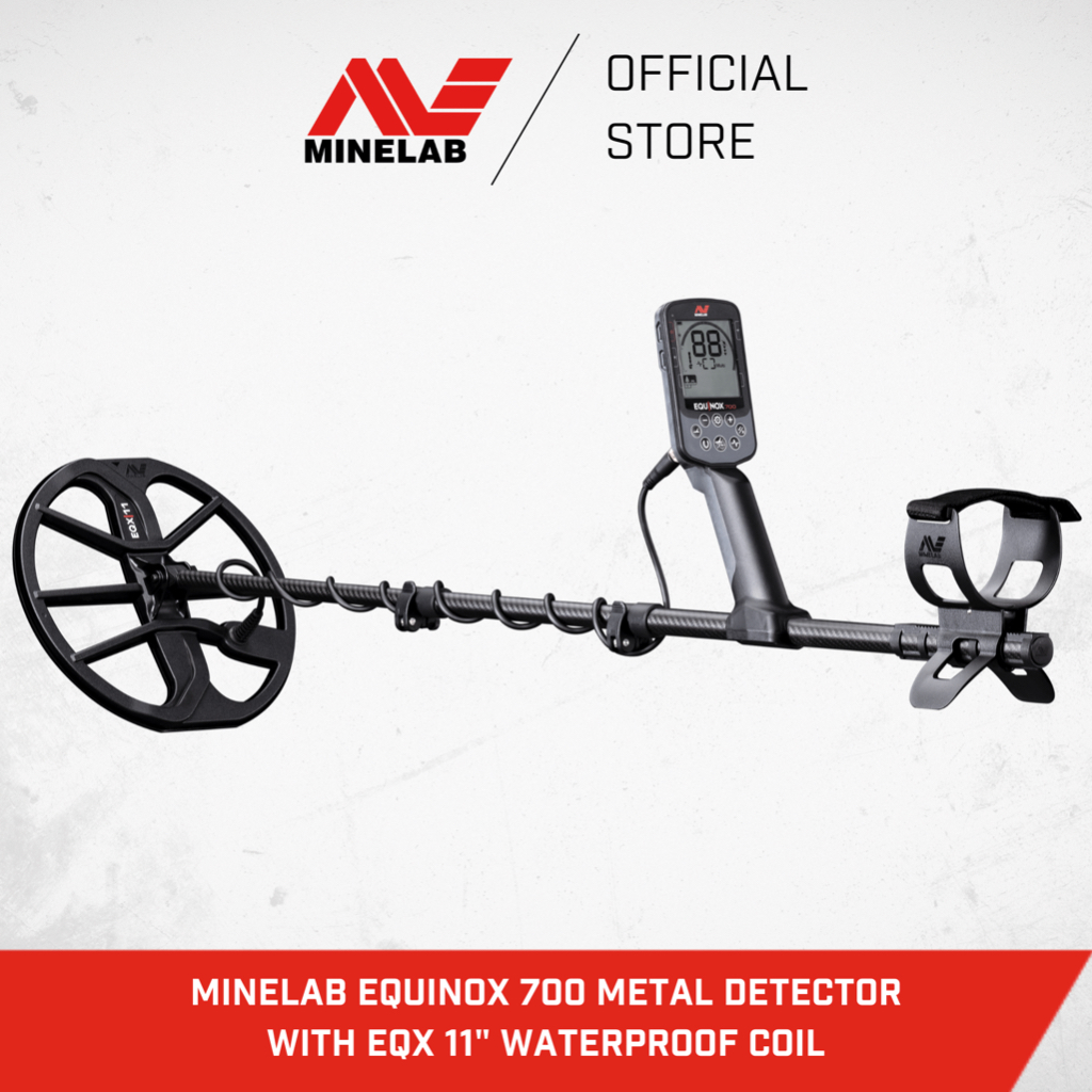 Minelab Equinox 700 Metal Detector with EQX 11" Waterproof Coil ...