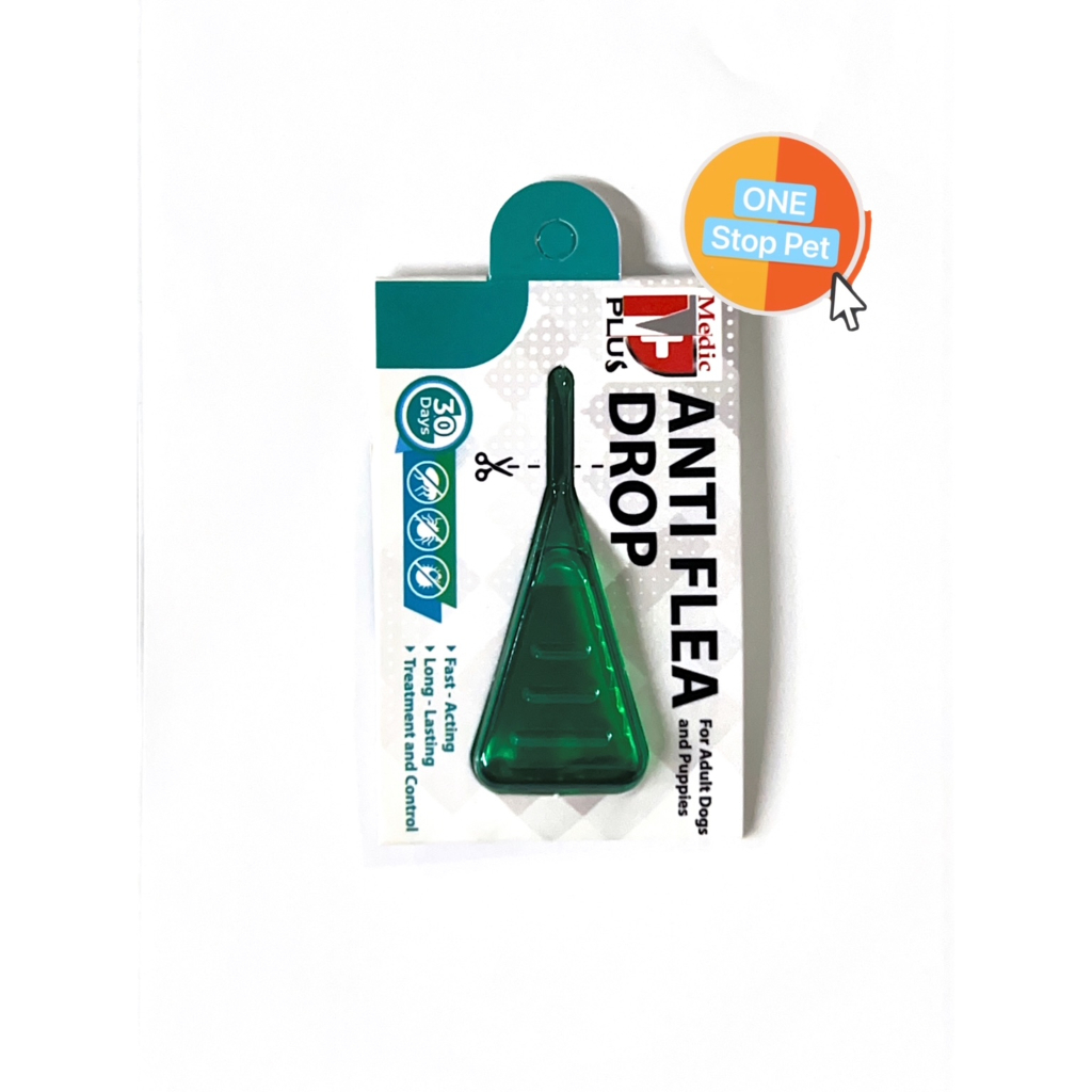 Medic Plus ANTI FLEA DROP For Adult Dog and Puppies ( AFDDP ) | Shopee ...