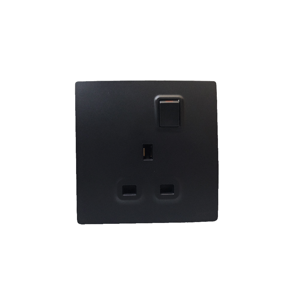 Legrand Mallia Senses Matt Black Socket & Switches | Shopee Malaysia