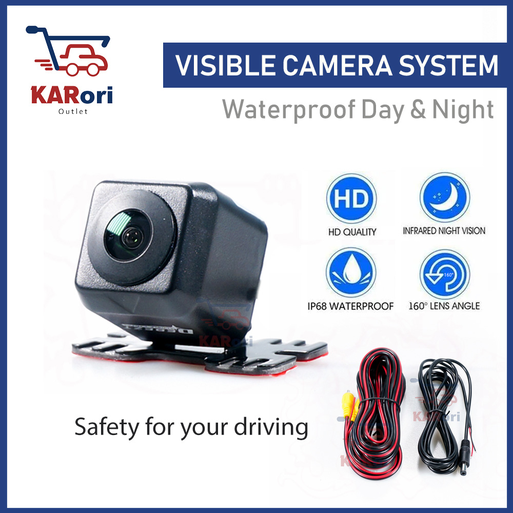 HD FRONT / REAR PARKING CAMERA (With Parking Line) | Shopee Malaysia