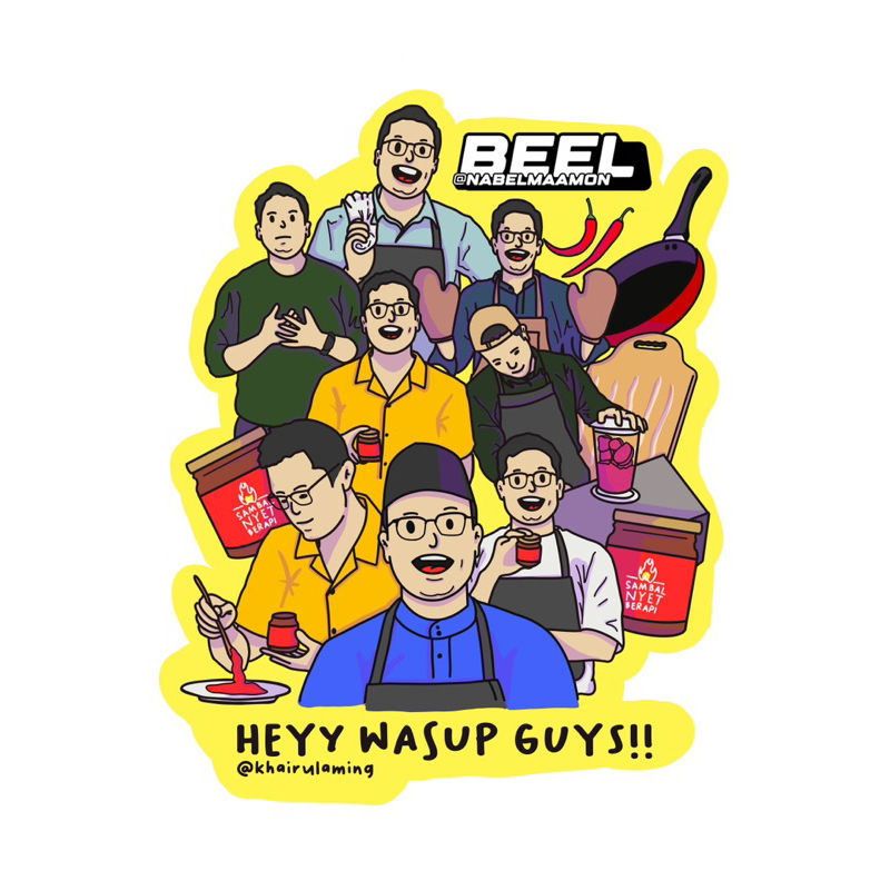 [LUKISAN DIGITAL] Servis Lukis Potret Digital | Digital Portrait ...