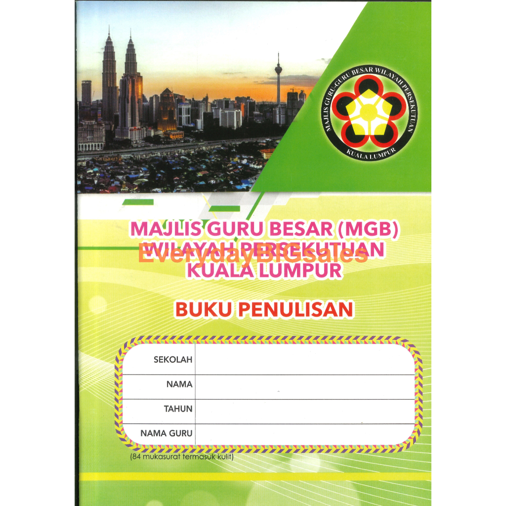 BUKU MAJLIS GURU BESAR (MGB) BUKU PENULISAN | Shopee Malaysia