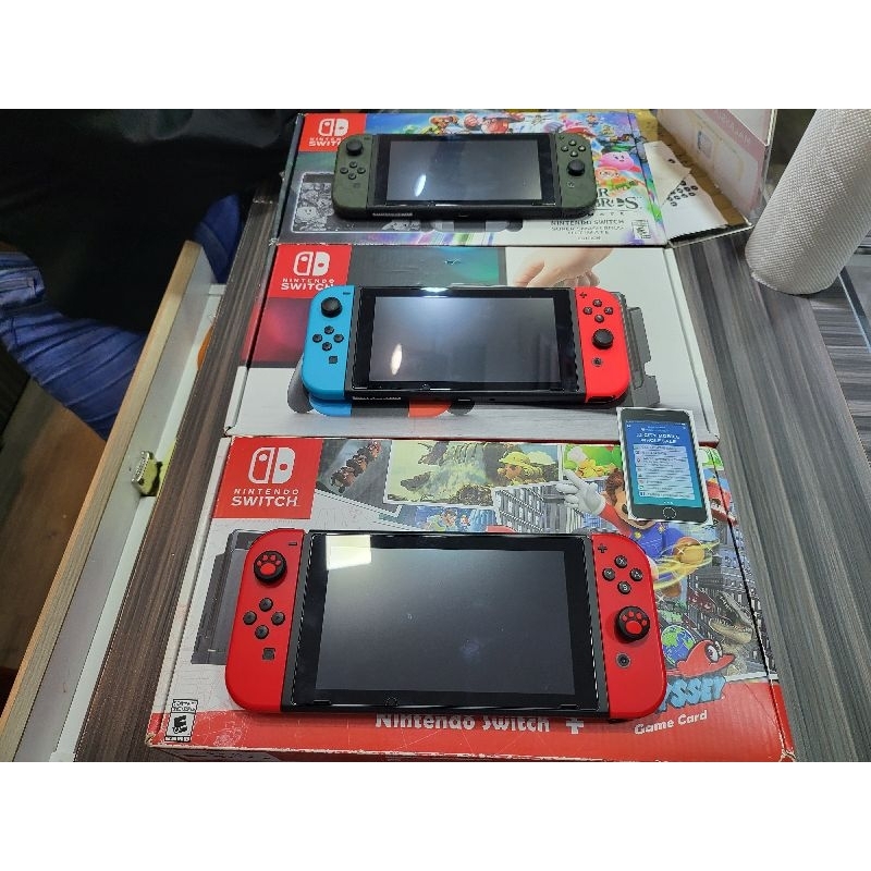 Nintendo Switch V1 (Like New) - Fullset | Shopee Malaysia