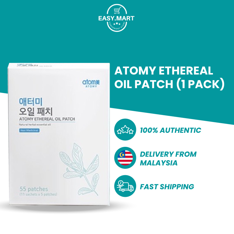 READY STOCK [Atomy Ethereal Oil Patch 1 Pack (5 pieces) 艾多美精油贴布] Pain ...