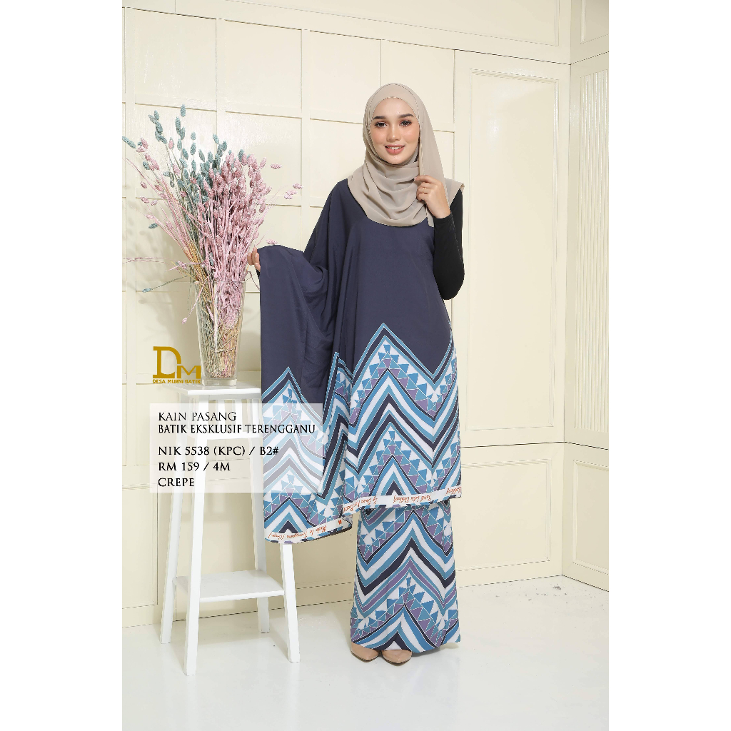 DESA MURNI BATIK - BATIK EKSKLUSIF TERENGGANU NIK 5538 🔥🔥🔥 | Shopee ...