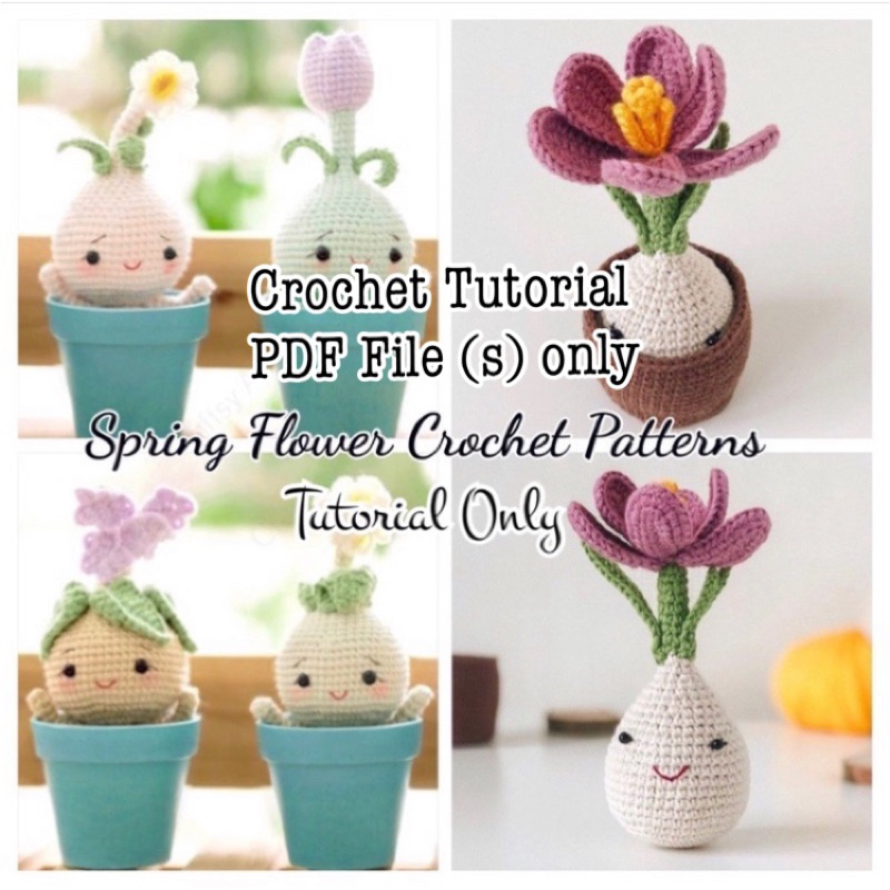 [PDF file]Amigurumi Crochet Tutorial {Spring Flower } PDF File | Shopee ...