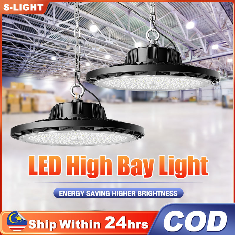 【BAYARAN ELEKTRIK HINGGA 70%】Lampu UFO Industri-Untuk Gudang, Kilang ...