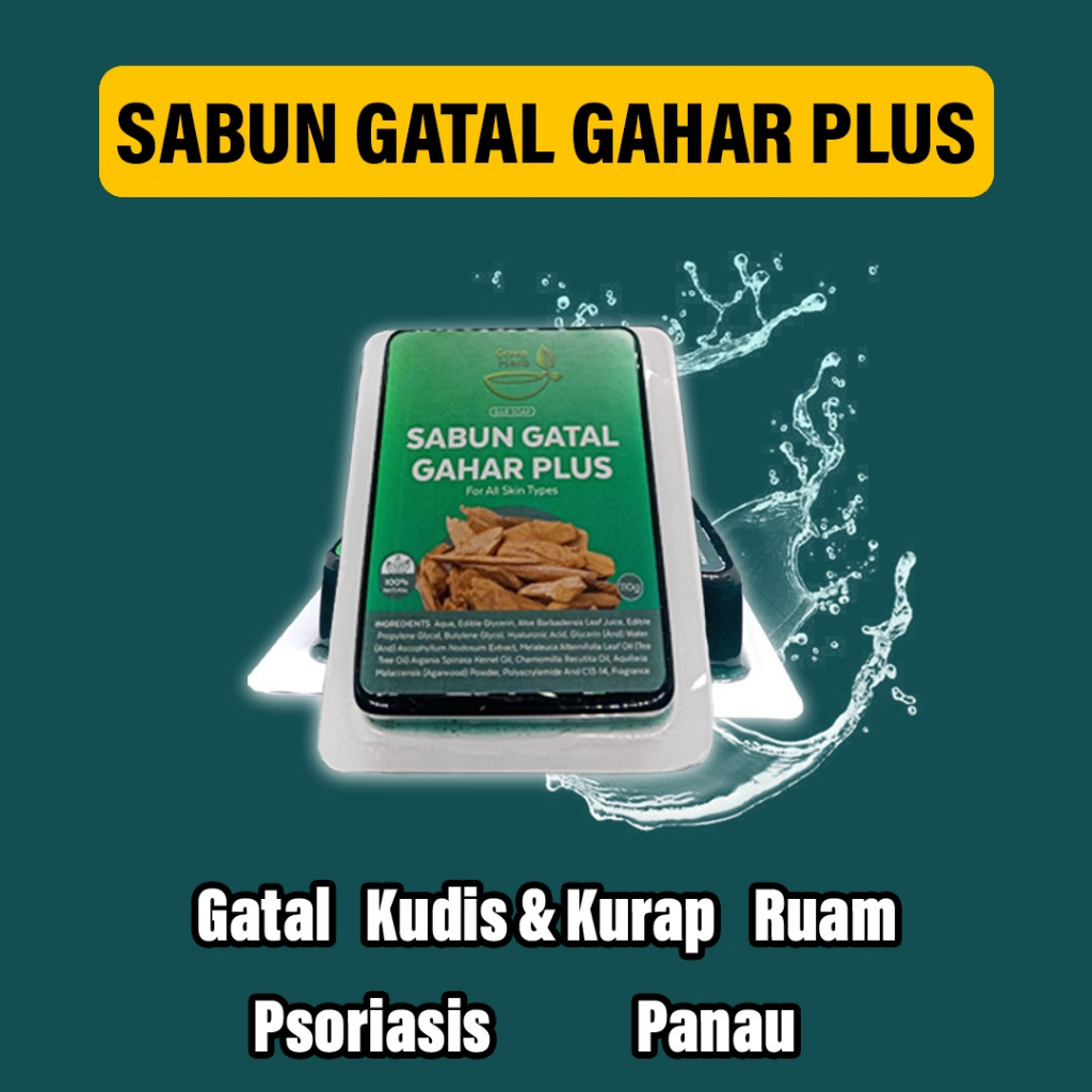 (NEW PACKAGING!)💥Sabun Gatal Kulit (Sabun Gahar Warisan) 💯Original ...