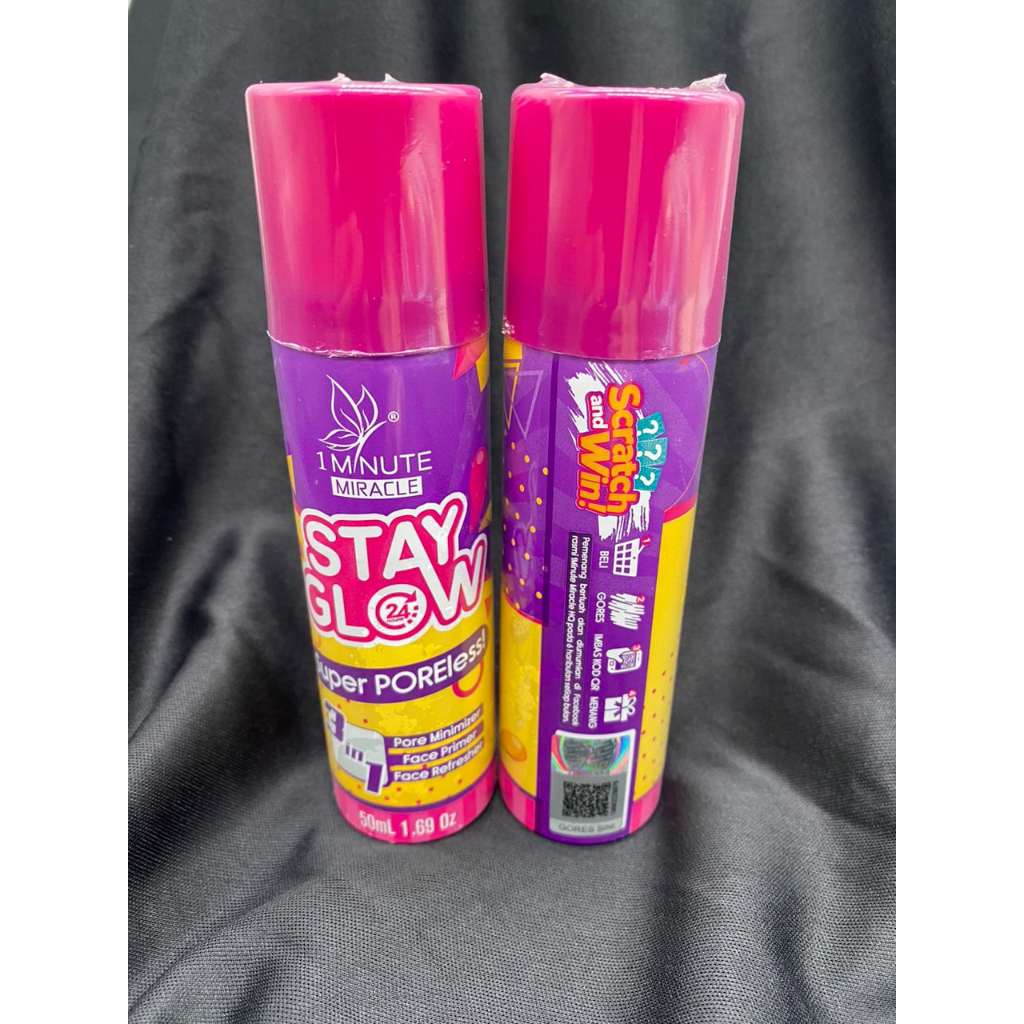 1 MINUTE MIRACLE STAY GLOW SUPER PORELESS GORES DAN MENANG || 1 MINUTE ...