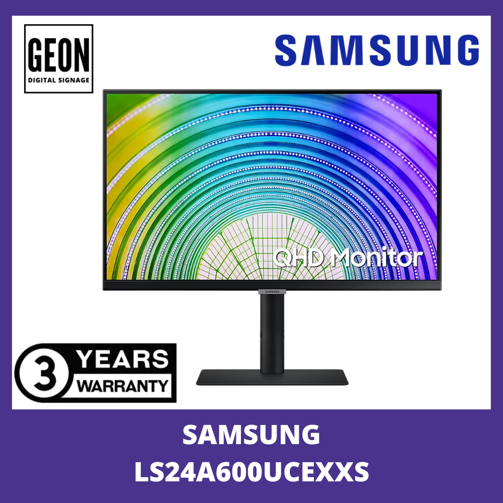 SAMSUNG 24″ LS24A600UCEXXS 24″ ViewFinity S6 QHD Monitor | Shopee Malaysia