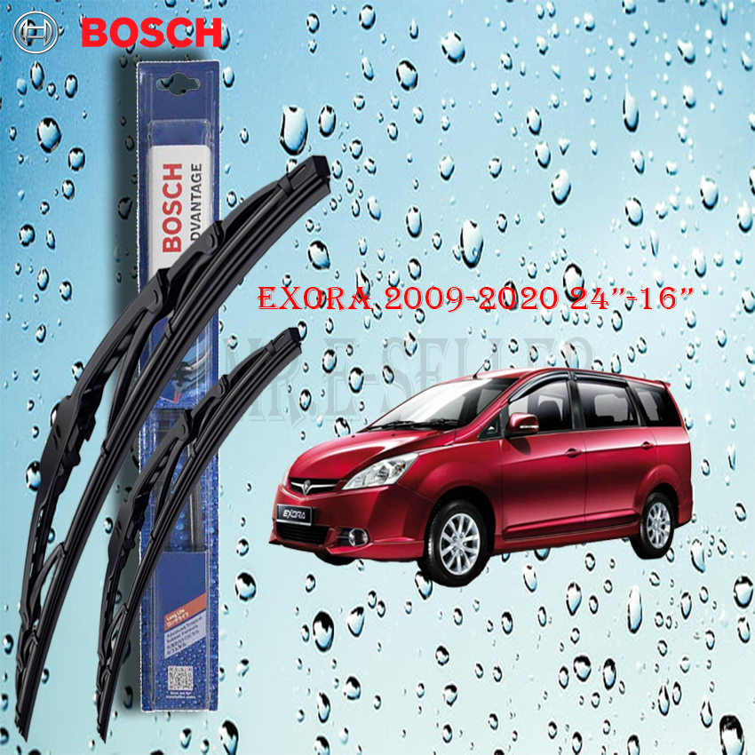 Bosch Wiper blade (Original) Proton Exora 2009-2020(24''-16'') | Shopee ...