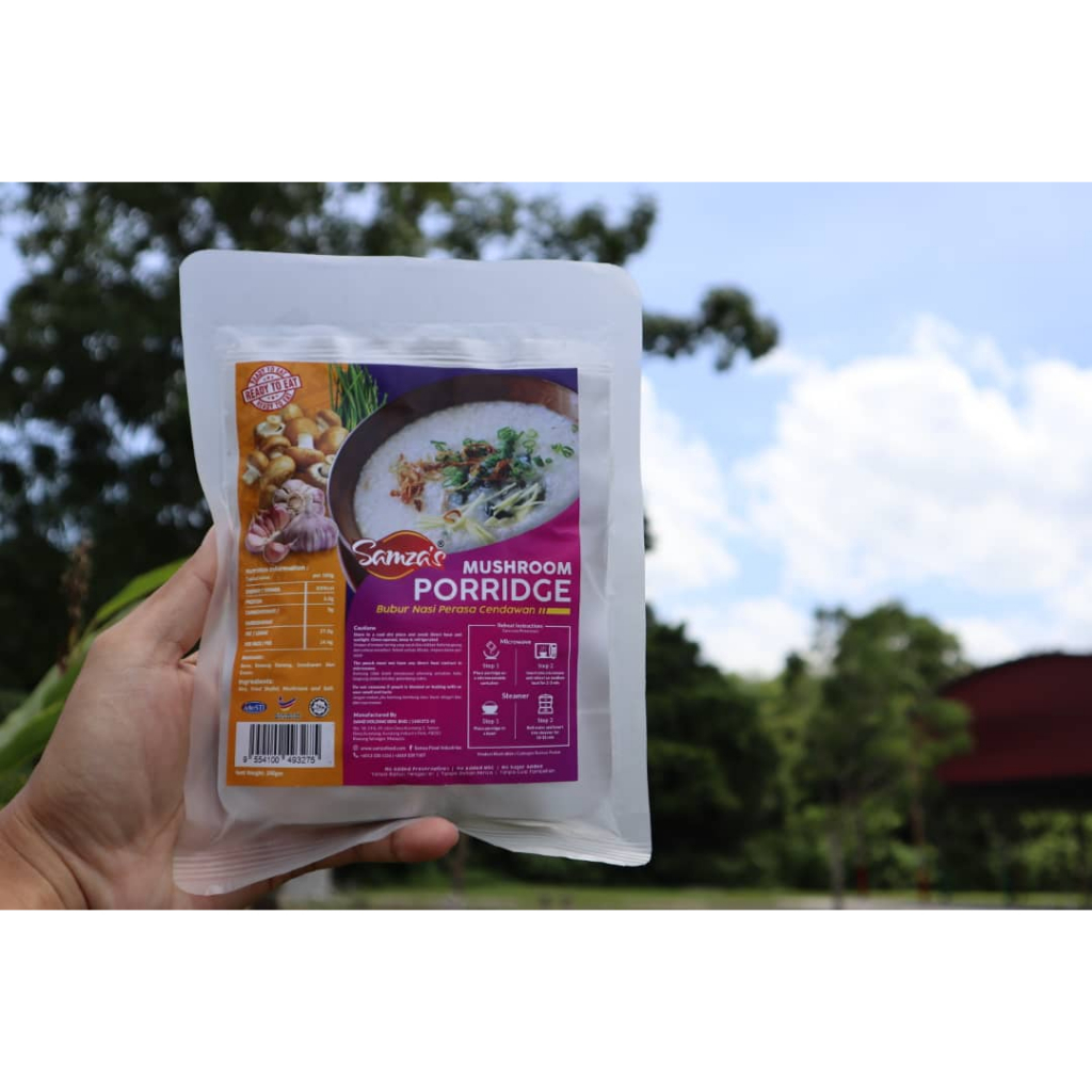 Instant MUSHROOM PORRIDGE SAMZA'S | Shopee Malaysia