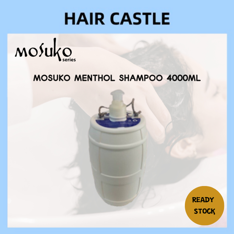 Mosuko Gallon Menthol Shampoo 4000ml | Shopee Malaysia