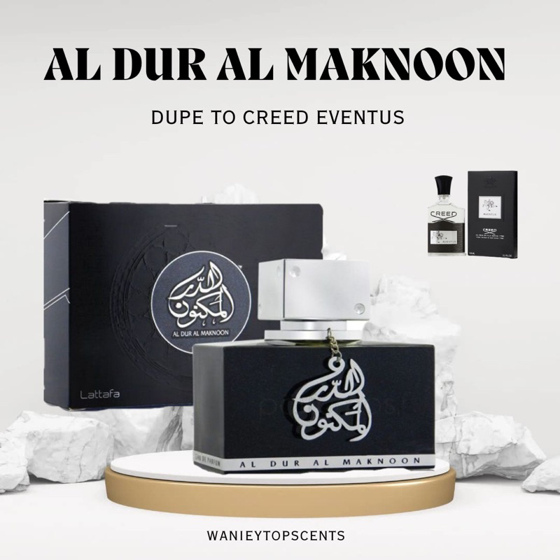 AL DUR AL MAKNOON ( Alternative to Creed Aventus ) | Shopee Malaysia