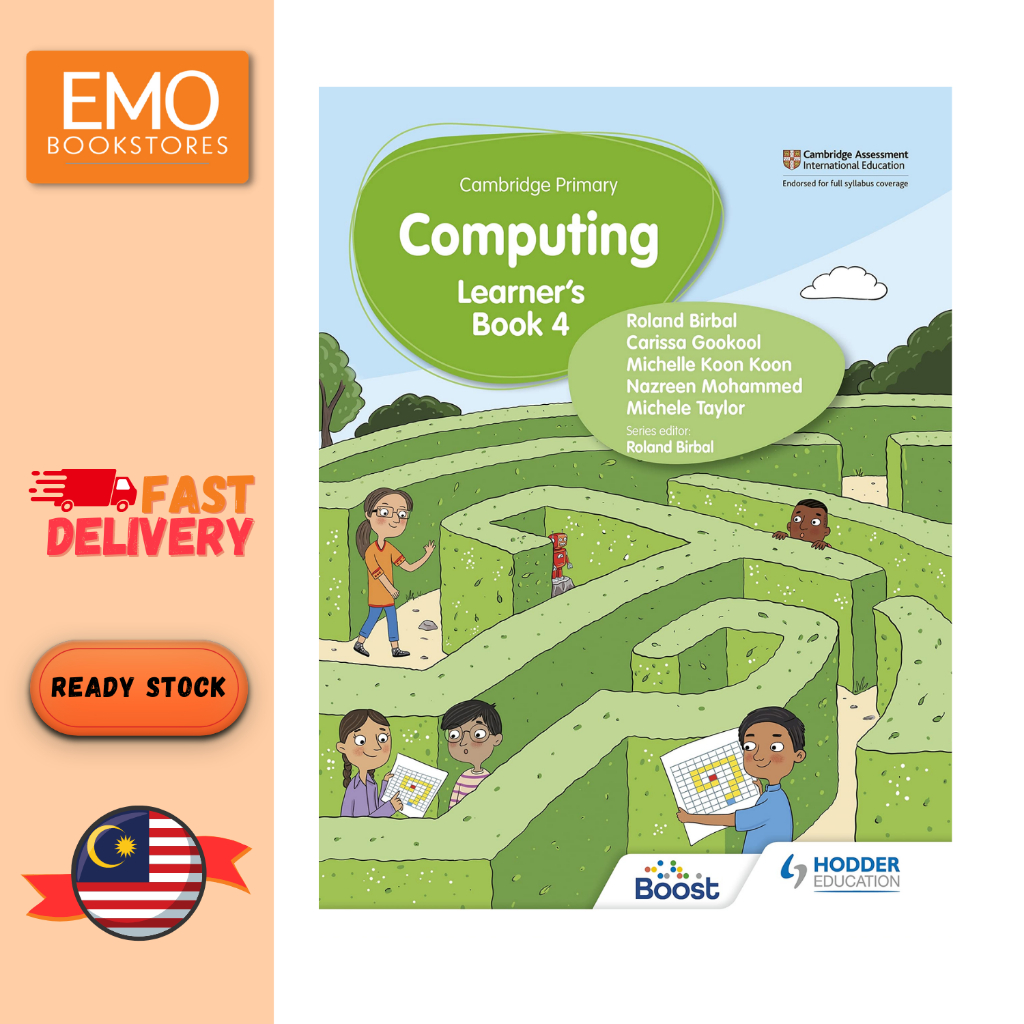 CAMBRIDGE PRIMARY COMPUTING LEARNER'S BOOK STAGE 4 (ISBN: 9781398368590) | Shopee Malaysia