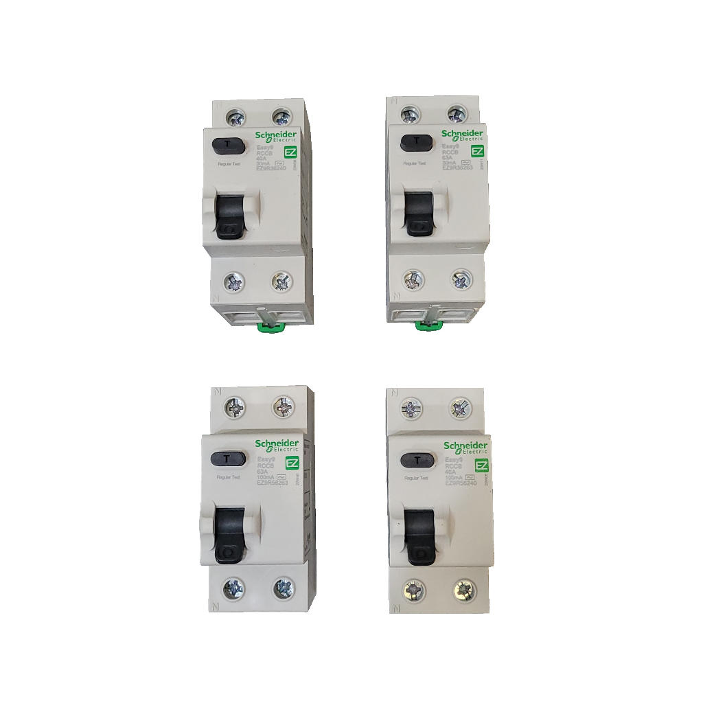 Schneider Easy9 Single Phase Residual Current Circuit Breaker-RCCB/ELCB ...