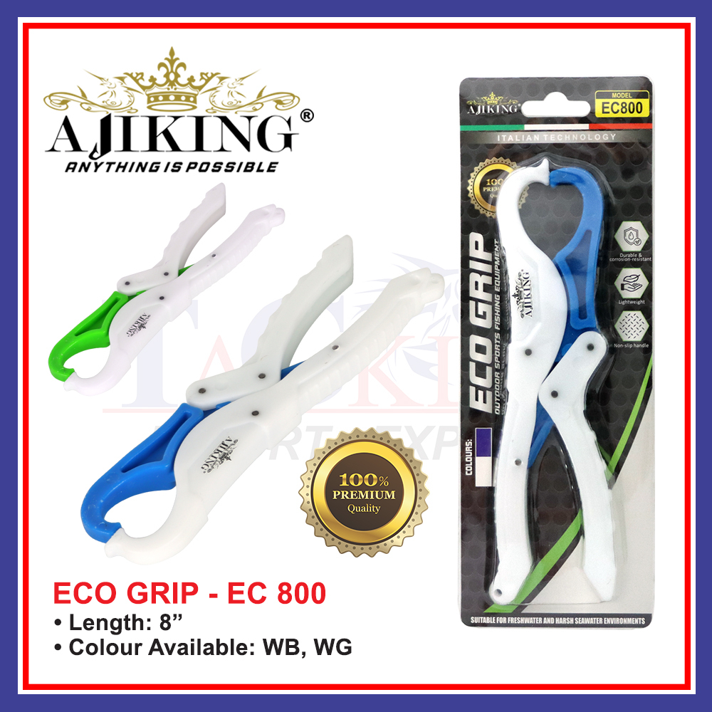 Ajiking ECO Grip EC 800 Fish Grabbing Fishing Accessories Gripper Lightweight | Shopee Malaysia