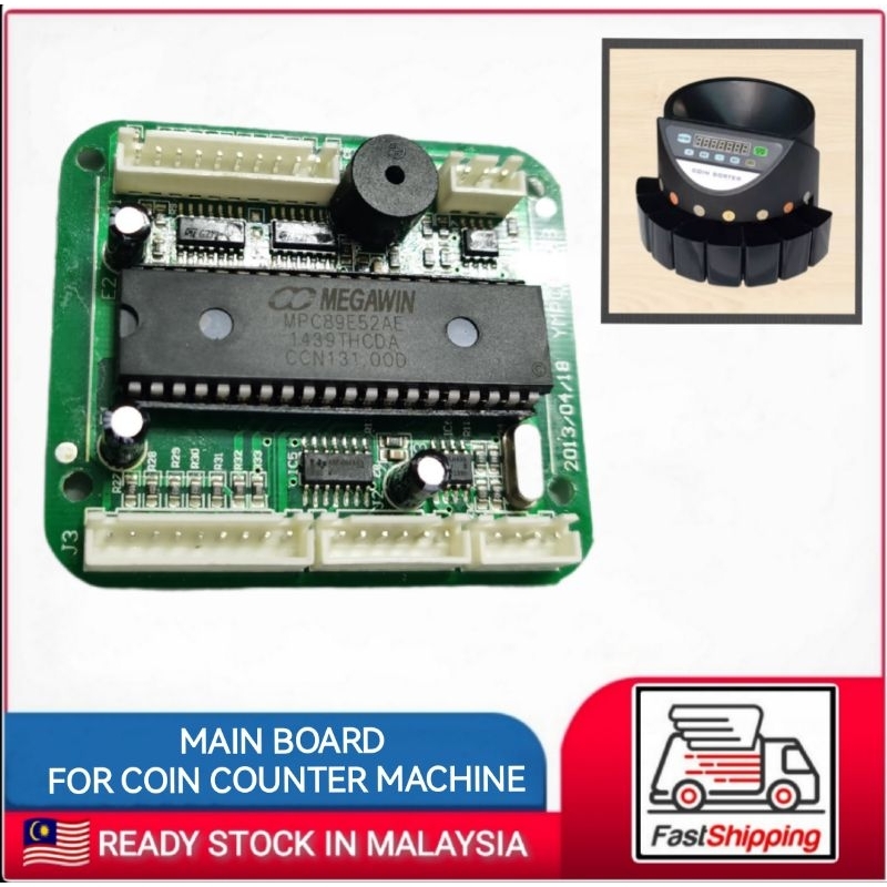 Main Board For Coin Counter Coin Counting Machine | Shopee Malaysia