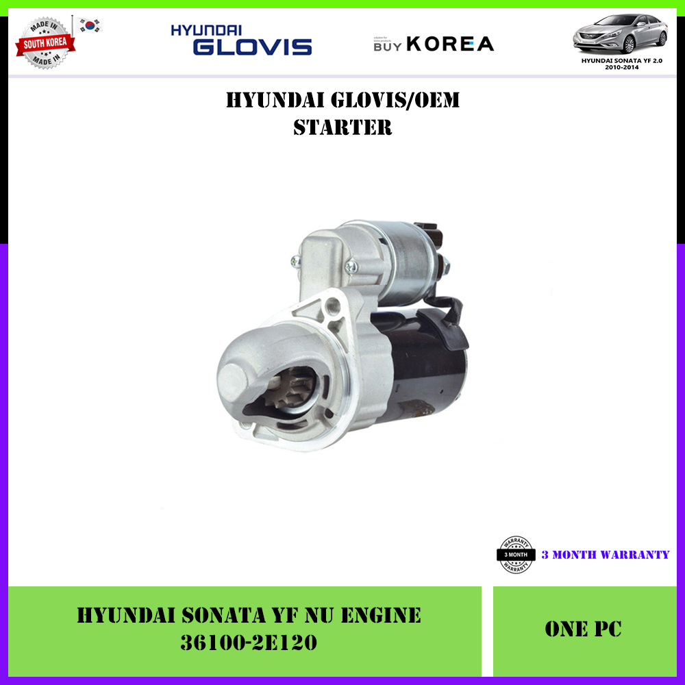 Hyundai Sonata YF NU Engine Facelift Hyundai Glovis Starter (36100 ...