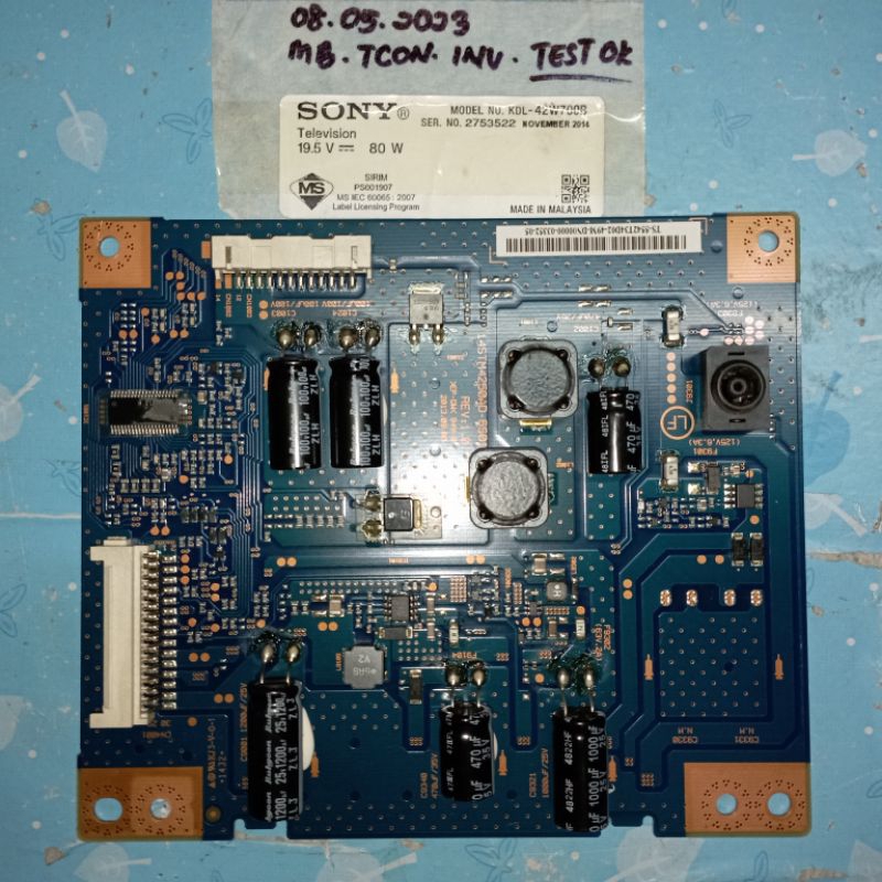 SONY-KDL-42W700B/MAINBOARD/TCON/INVERTER | Shopee Malaysia